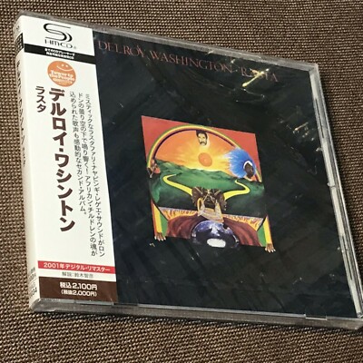 Sealed DELROY WASHINGTON Rasta JAPAN SHM-CD QIAG-70034 2011 Limited ...