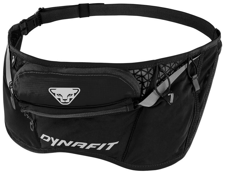 DYNAFIT flask trail running belt zip pocket phone gel hydration pole ...