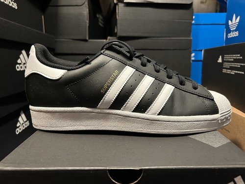 ADIDAS Superstar Shoes ID4636 Core Black / Cloud White Mens Sz 10 | eBay