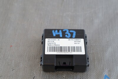 2017 CHEVROLET CAMARO ZL1 LT4 OM AMBIENT INTERIOR LAMP CONTROL MODULE ...