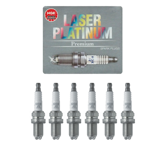 NGK Laser Platinum Spark Plug 6PCS 92-13 for Audi BMW Mini Porsche 3199 ...