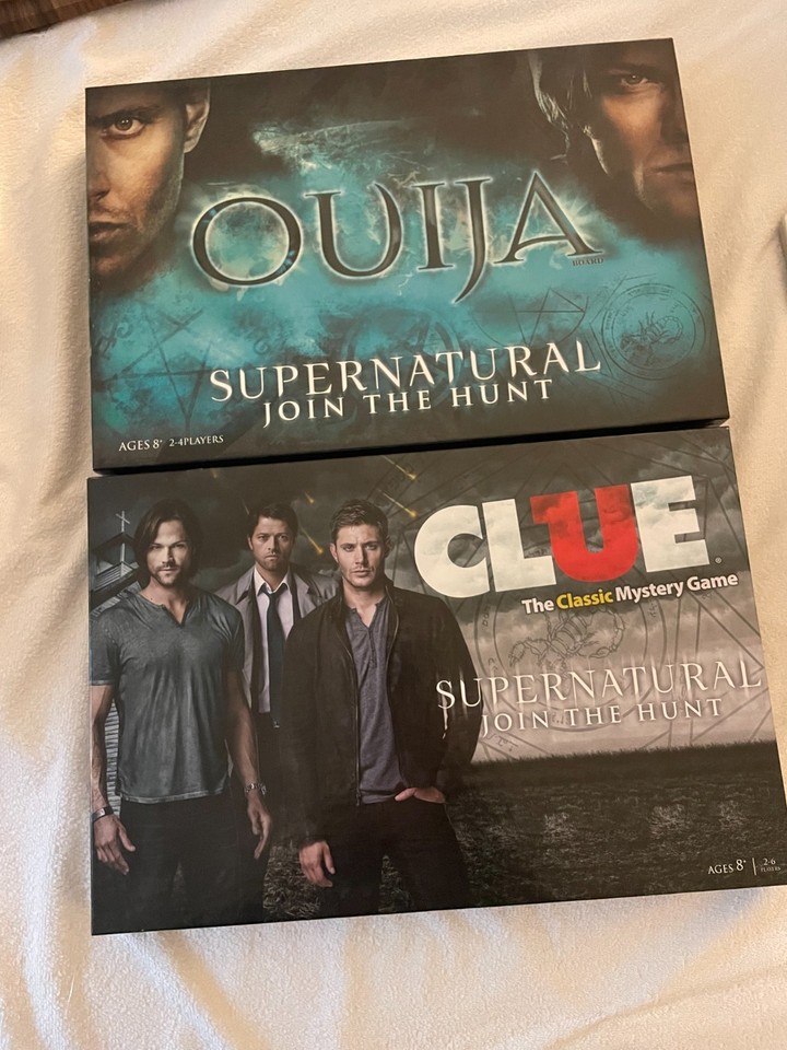 Clue Supernatural Join the Hunt Board Game 2014 USAopoly Hasbro (READ ...