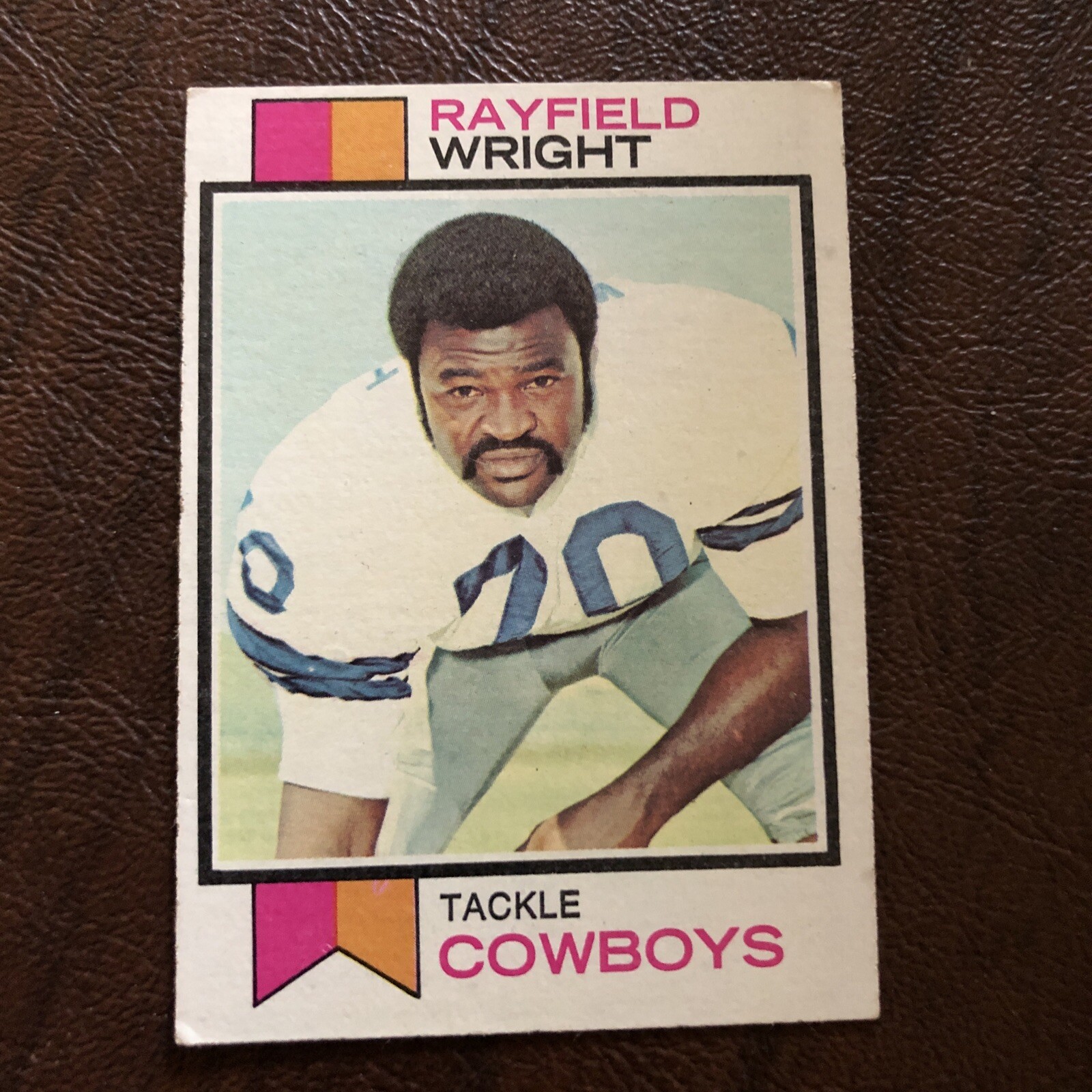 1973 TOPPS RAYFIELD WRIGHT #110 DALLAS COWBOYS FOOTBALL CARD | eBay