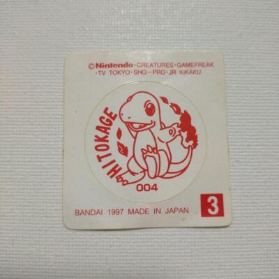 Pokemon sticker Hitokage | eBay