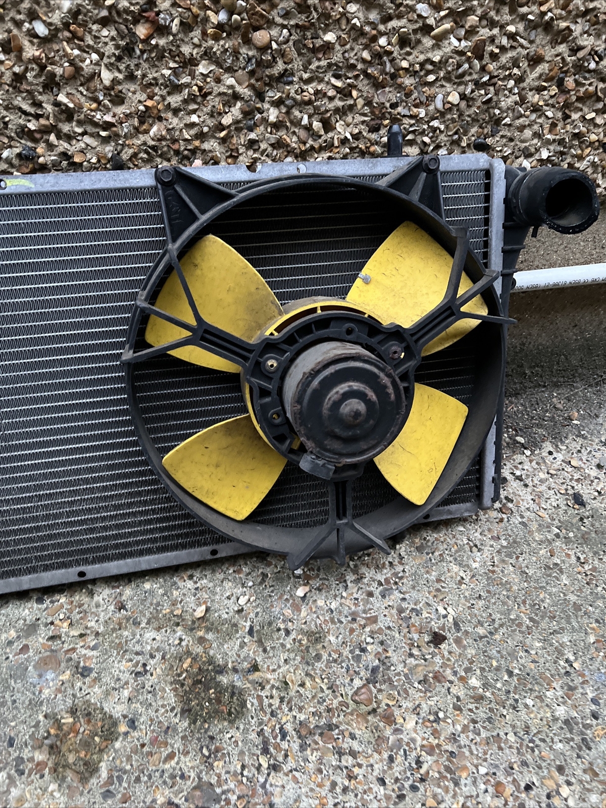 2004 ROVER MGF MG TF 1.6 1.8 ENGINE COOLANT RADIATOR WITH ELECTRIC ...