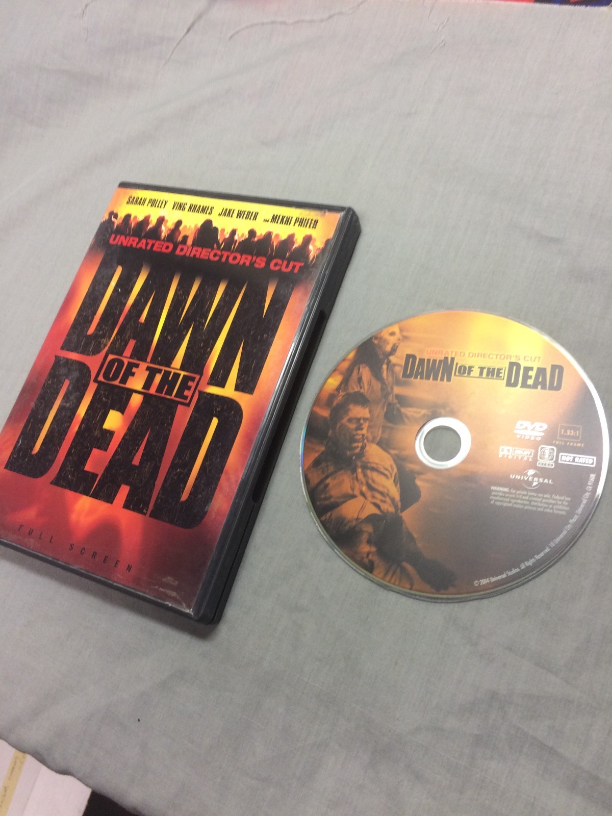 Dawn of the Dead Full Screen Edition DVD Used Good Unrated Director's ...