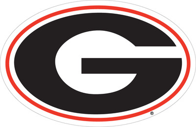 UGA UNIVERSITY OF GEORGIA Bulldogs X-LARGE Super Size Logo Decal | eBay