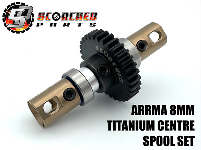 Titanium Centre Drive spool assembly for Arrma 6s and 1/7th | eBay