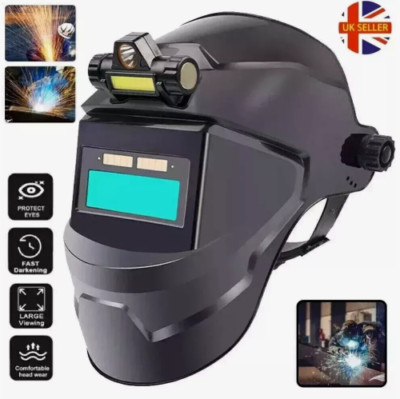 Adjustable Auto Darkening Welding Helmet Grinding Mask for Mig Tig Arc ...