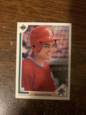 1991 Upper Deck Geronimo Pena Rookie #20 | eBay