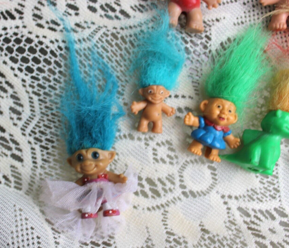 28 Little Vintage Troll Dolls One Troll Animal | eBay