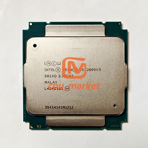 Intel Xeon E5-2699 v3 SR1XD 2.3GHz 18 Cores 145W LGA2011-3 CPU ...