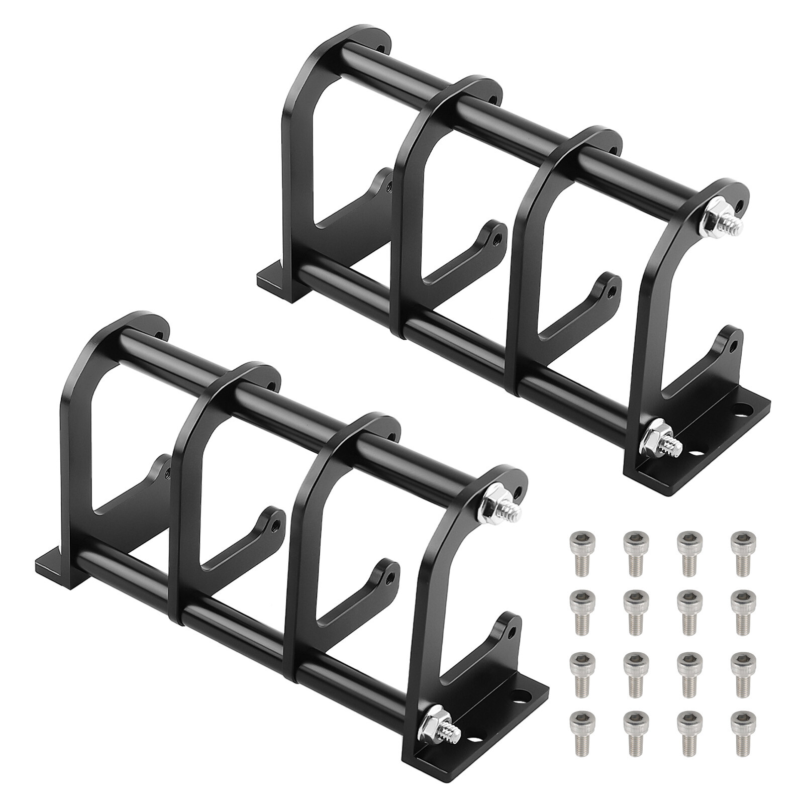 Aluminum Remote Mount Coil Relocation Brackets for LS Swap Truck D585 ...