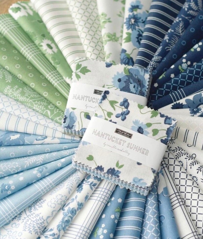 Nantucket Summer Layer Cake - Thimbleblossoms Camille Roskelley for ...