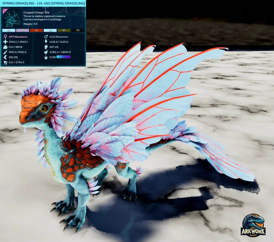 🦖ARK Survival Ascended Drakeling TOP Dragon Hoard Key PVE PS5/XBOX/PC ...