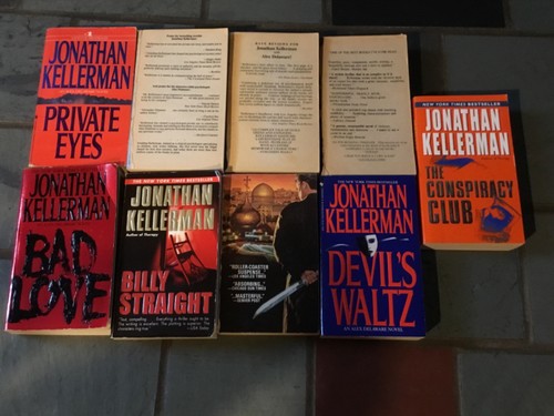Crime Thriller Lot of 9 Paperback books by Jonathan Kellerman | eBay