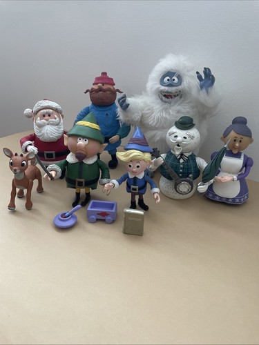 Memory Lane Rudolph Reindeer - Lot 8 Figures - Starter Classic ...