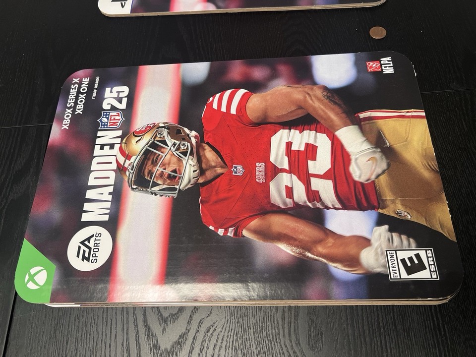 San Francisco 49ers Christian McCaffrey Madden 25 Promo EA Sports NFL ...