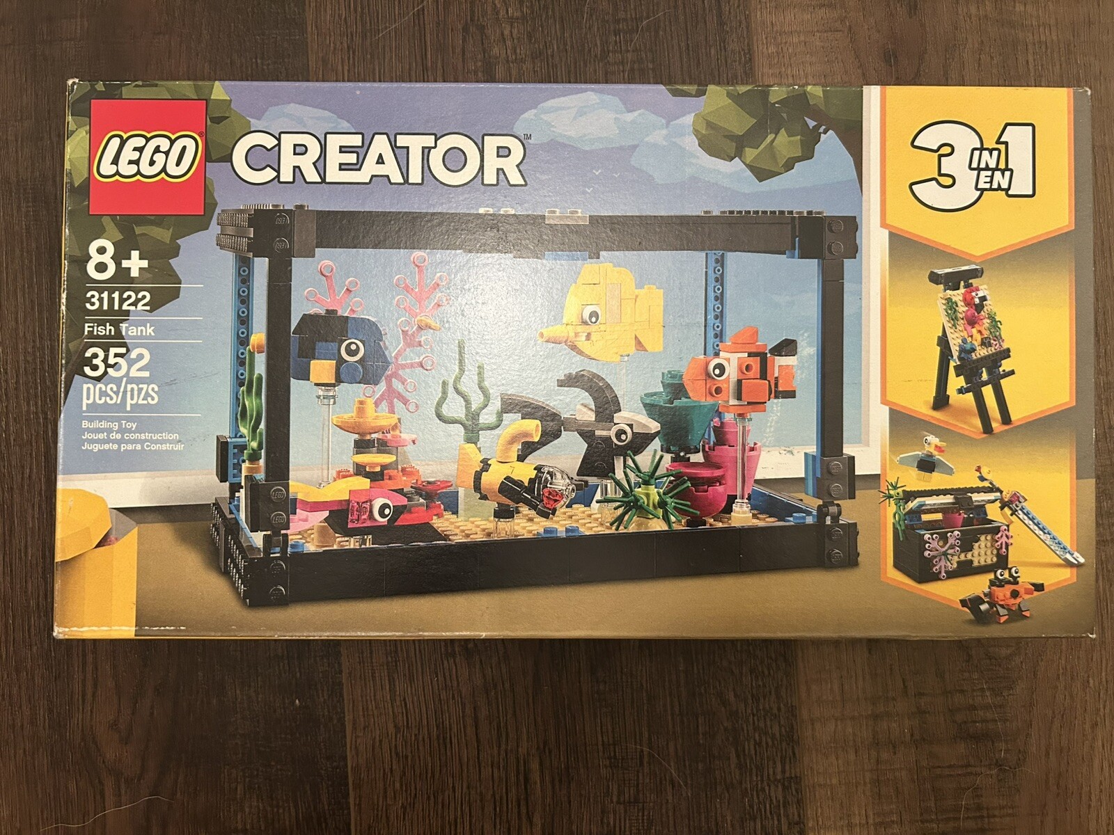 Lego Creator 31122 3 in 1 Fish Tank | Aquarium | New! *Open Box!* 🐟 🐠 ...