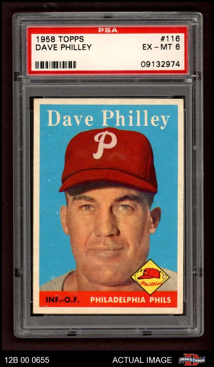 1958 Topps - #116 Dave Philley for sale online | eBay