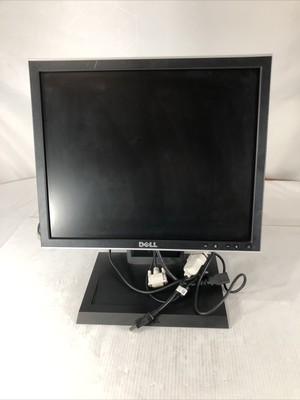 17” Dell 1708FPB DVI Rotating LCD Monitor w/ USB - With Upgraded Stand ...