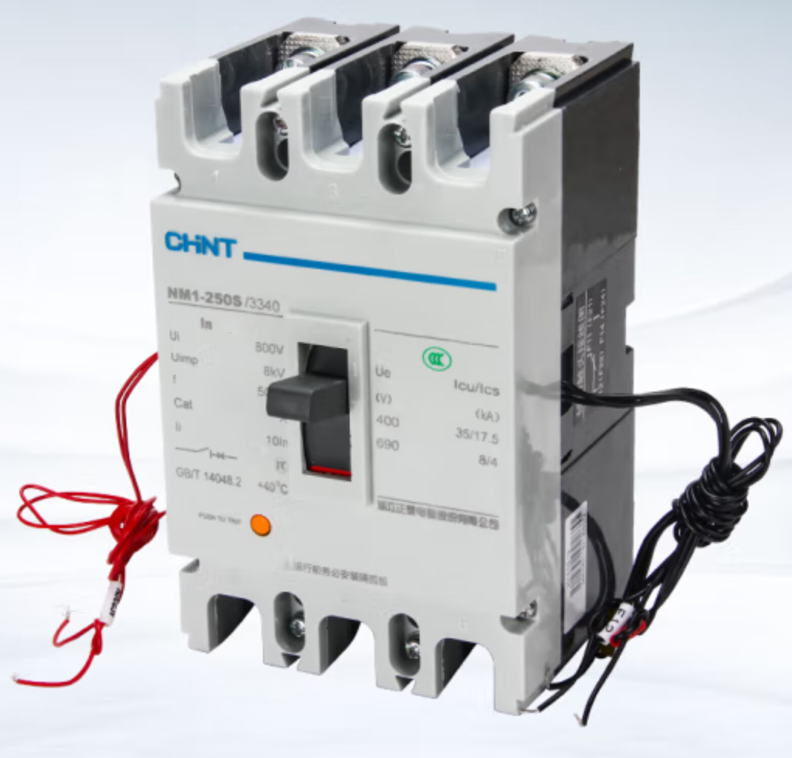 CHNT Circuit Breaker MCCB Auxiliary contact Shunt release NM1-630S/3340 ...