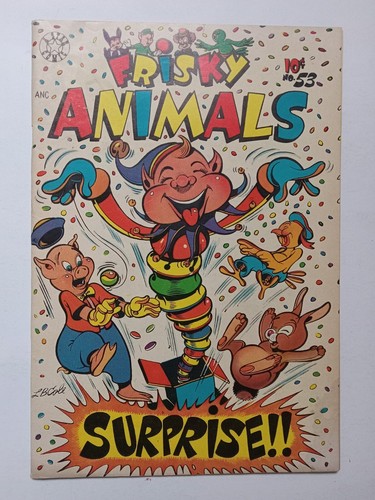 Star Comics FRISKY ANIMALS #53 Marcht 1953 Golden Age Fine | eBay