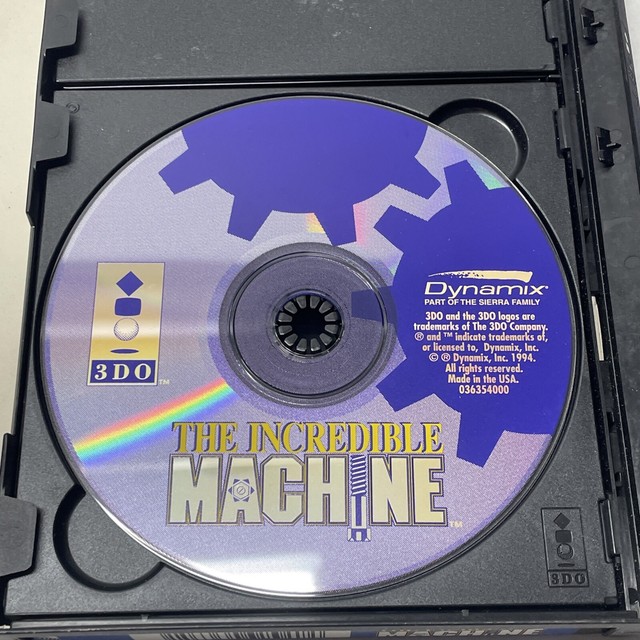 The Incredible Machine Panasonic 3do Game 3d0 Brain Puzzles for sale ...
