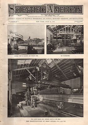 1897 Scientific American July 31 - Abuse of drugs and alcohol;Peary ...