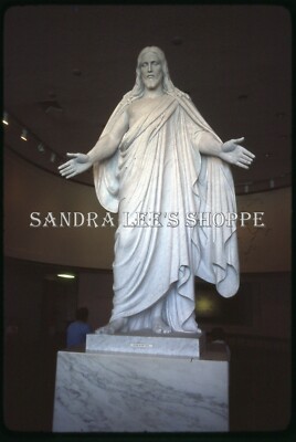 1982 Slide Temple Church Of Jesus Christ LDS Christus Statue Hawaii ...