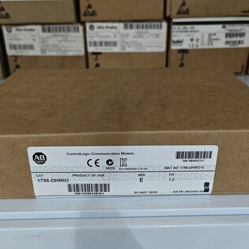 NEW Allen-Bradley 1756-DHRIO SER E ControlLogix Communication Module ...