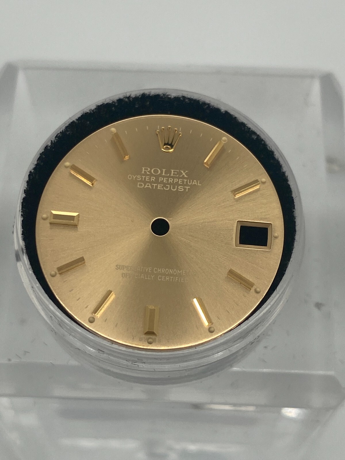 Genuine Rolex Ghost Datejust 31mm champagne w/ Gold sticks 68243 78243 ...