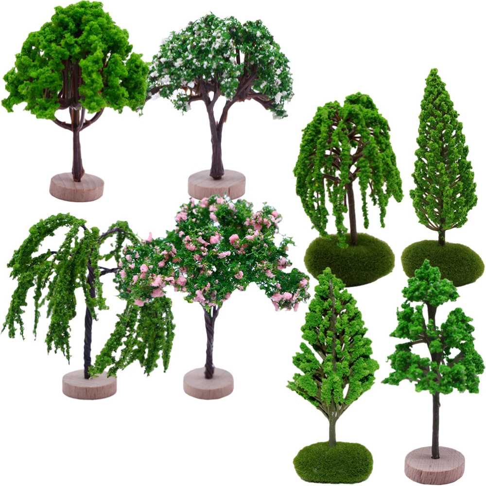 Miniature Trees For Model Railroads