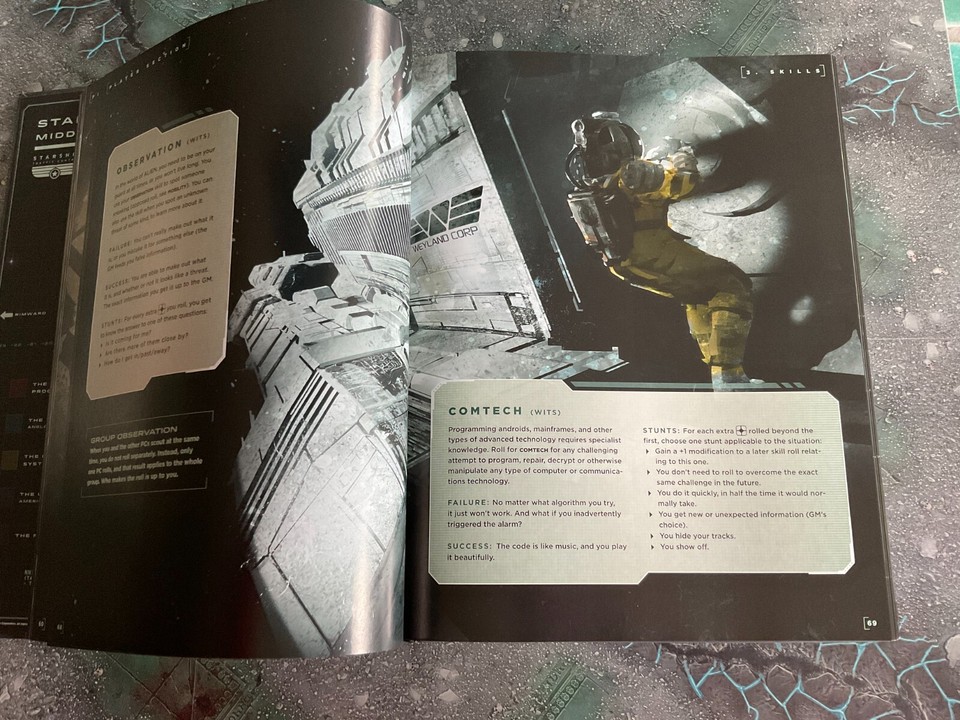 Free League ALIEN: THE ROLEPLAYING GAME 2019 HC sci-fi rpg hardcover ...