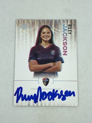 2023 Parkside NWSL V2 | Riley Jackson NC Courage | RC Autograph /400 ...