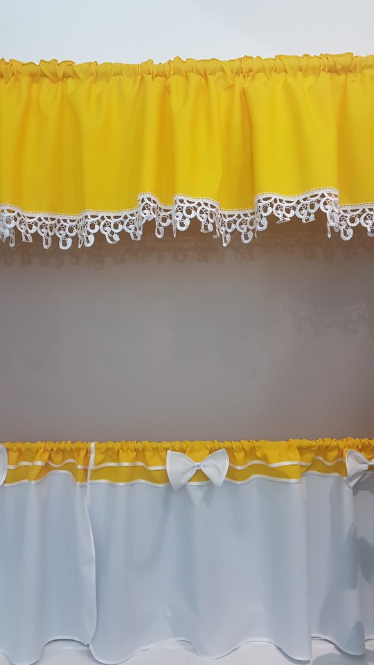 Kitchen set net curtain cafe net curtain various colours modern design ...