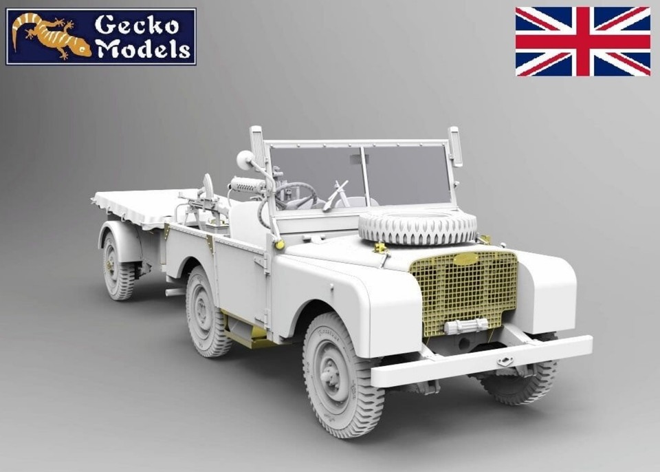 Gecko Models 35GM0076 1/35 FV18001 Mk. 1 4x4 Utility Vehicle Early w ...