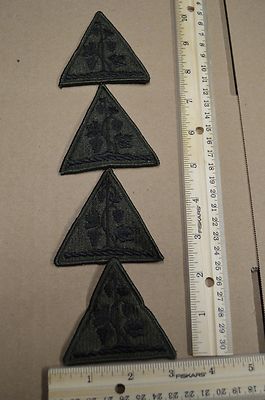 Lot of 4 Connecticut Army National Guard Subdued Unit Patches | eBay