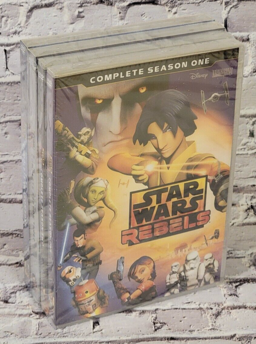 Star Wars Rebels Seasons 1-4 DVD (14-disc) Complete Animated Series 1 2 ...