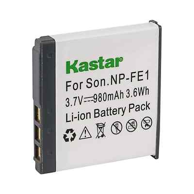 Kastar Battery for Sony NP-FE1 DSC-T7 DSC-T7/B DSC-T7/S | eBay