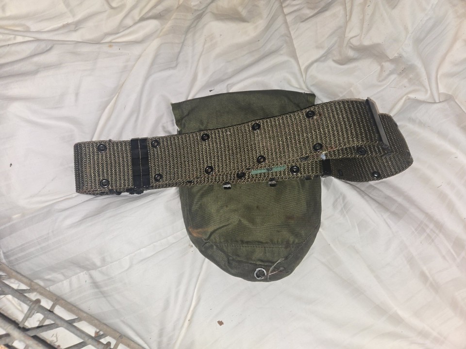 Carrier Intrenching Tool collapsible E Tool Nylon shovel cover W/ Belt ...