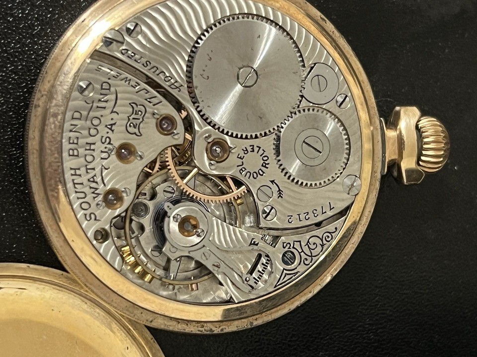 South Bend Pocket Watch Early 1900s, 17 Jewels, Hand Engraved Need ...