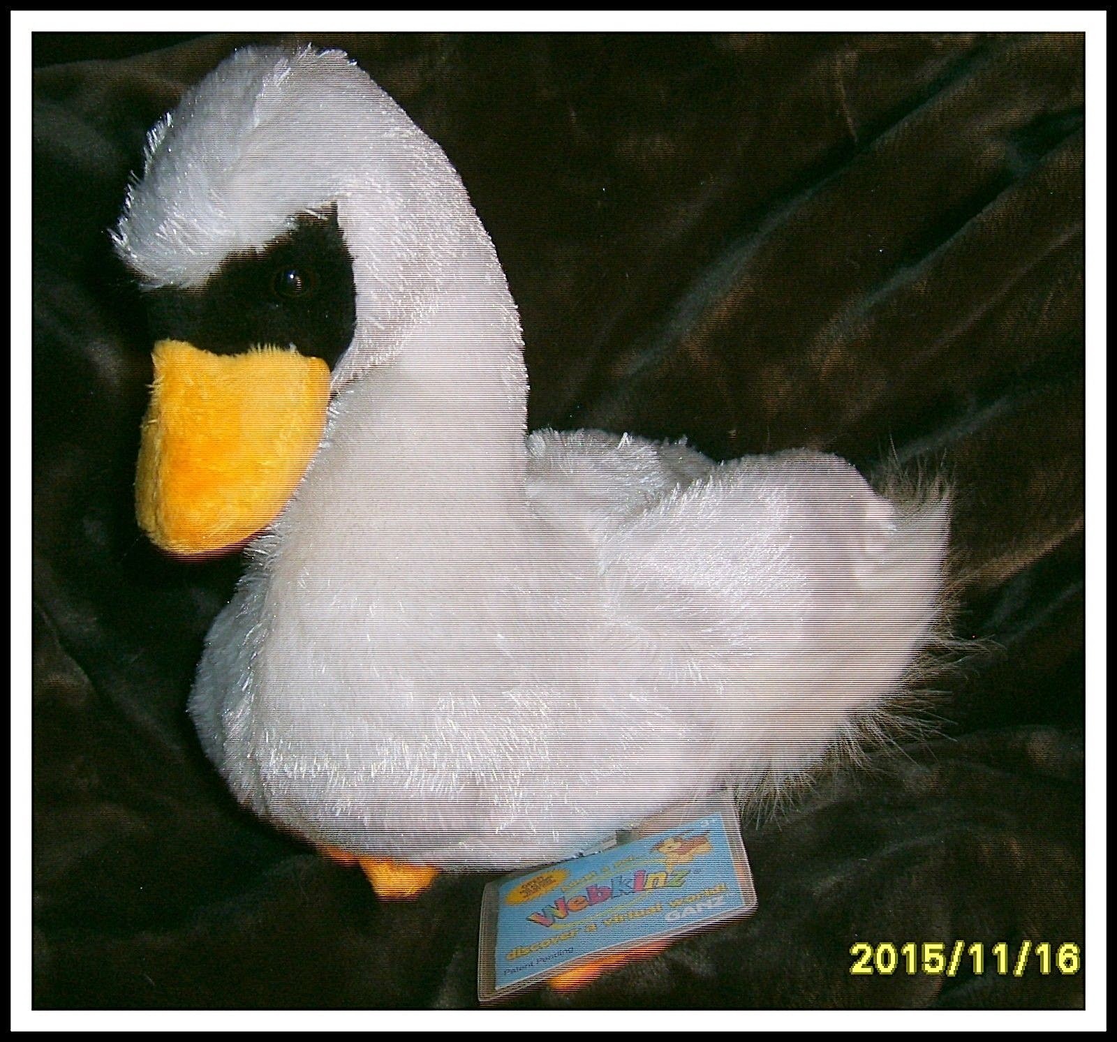 Webkinz Full-Size White Swan HM373 NWT Plush - Unused Sealed Tag, BRAND ...