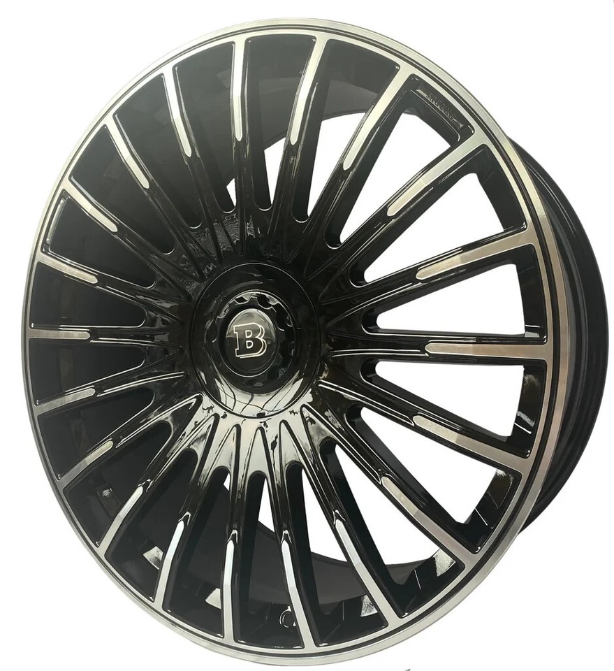 22" BRABUS RIMS FIT MERCEDES G WAGON G65 G63 G550 G500 FORGED WHEELS ...