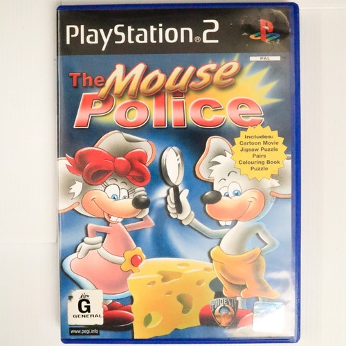 The Mouse Police (PS2 / PlayStation 2 Game CD, 2004) Educational Puzzle ...