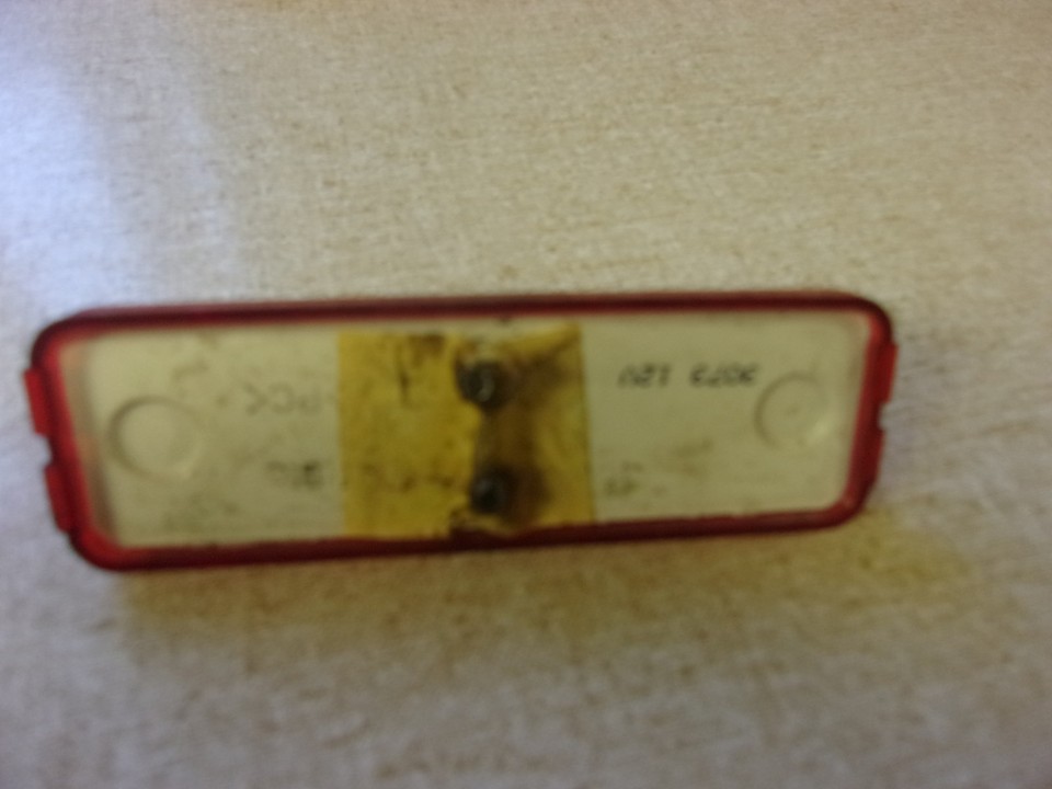 NEW Truck Lite 3073 12V Red Rectangular Trailer Light *FREE SHIPPING ...