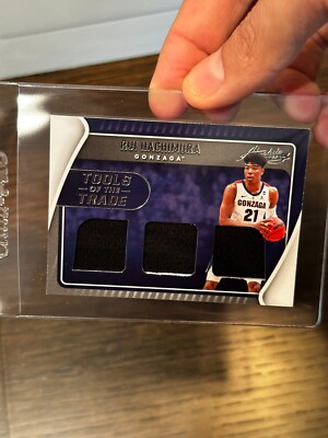 RUI HACHIMURA 2022-23 Absolute #TOTT-33 Tools of the Trade Triple Patch ...