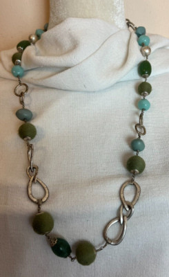 LC Lauren Conrad Beads Beaded Womens Necklace Jewelry 15" Long | eBay