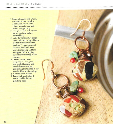 Bead Trends Magazine Metal and Wire Work Jewelry Designs Sead Beading ...