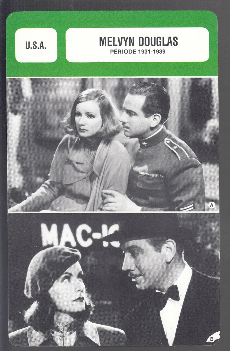 Melvyn Douglas Actor